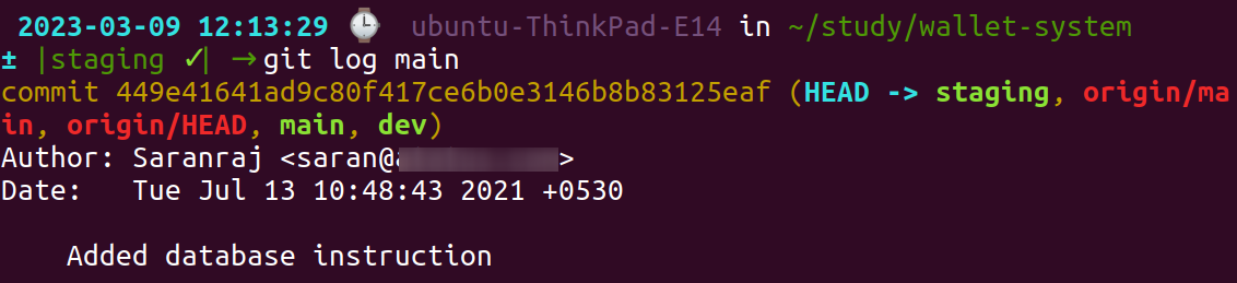Git Log For Beginners