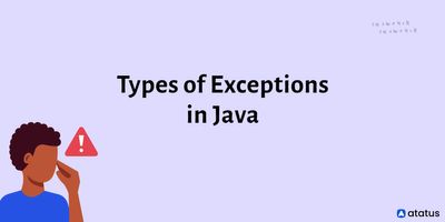 Types of Exceptions in Java