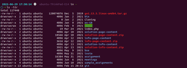 Linux "ls" Command with Examples