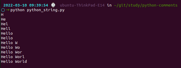 Fix TypeError: 'str' object does not support item assignment in Python Fix TypeError: 'str' object does not support item assignment in Python